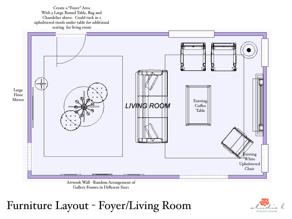 A Blank Living Room Comes to Life | Showit Blog